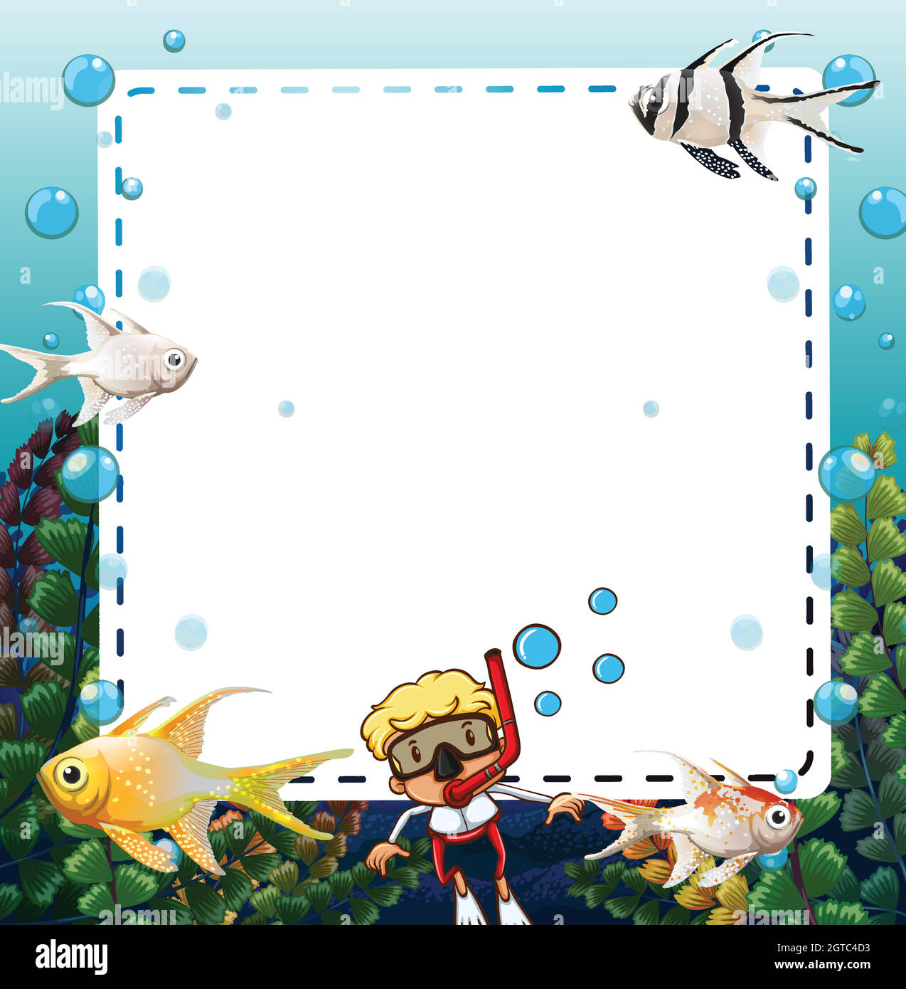 Square frame text on Stock Vector Images - Alamy