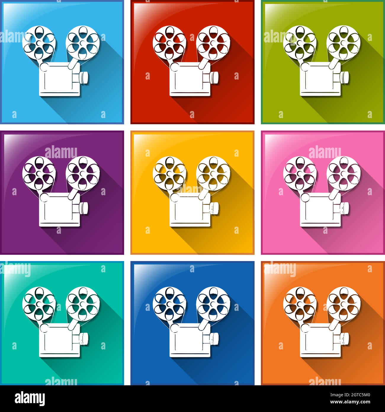 Movie group Stock Vector Images - Alamy