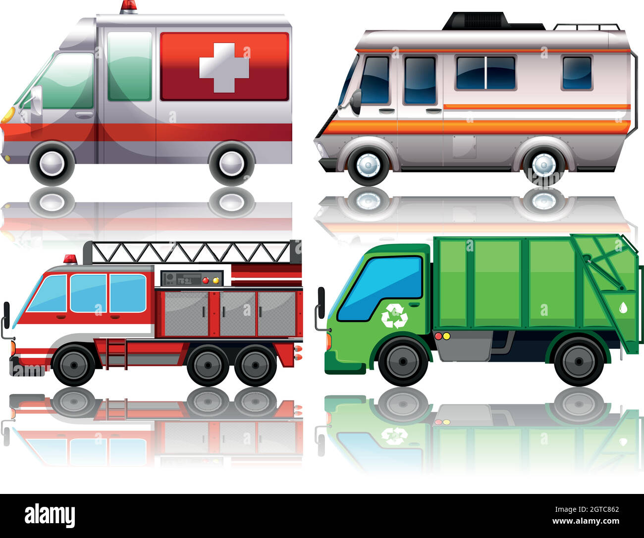 Different types of trucks Stock Vector Image & Art - Alamy