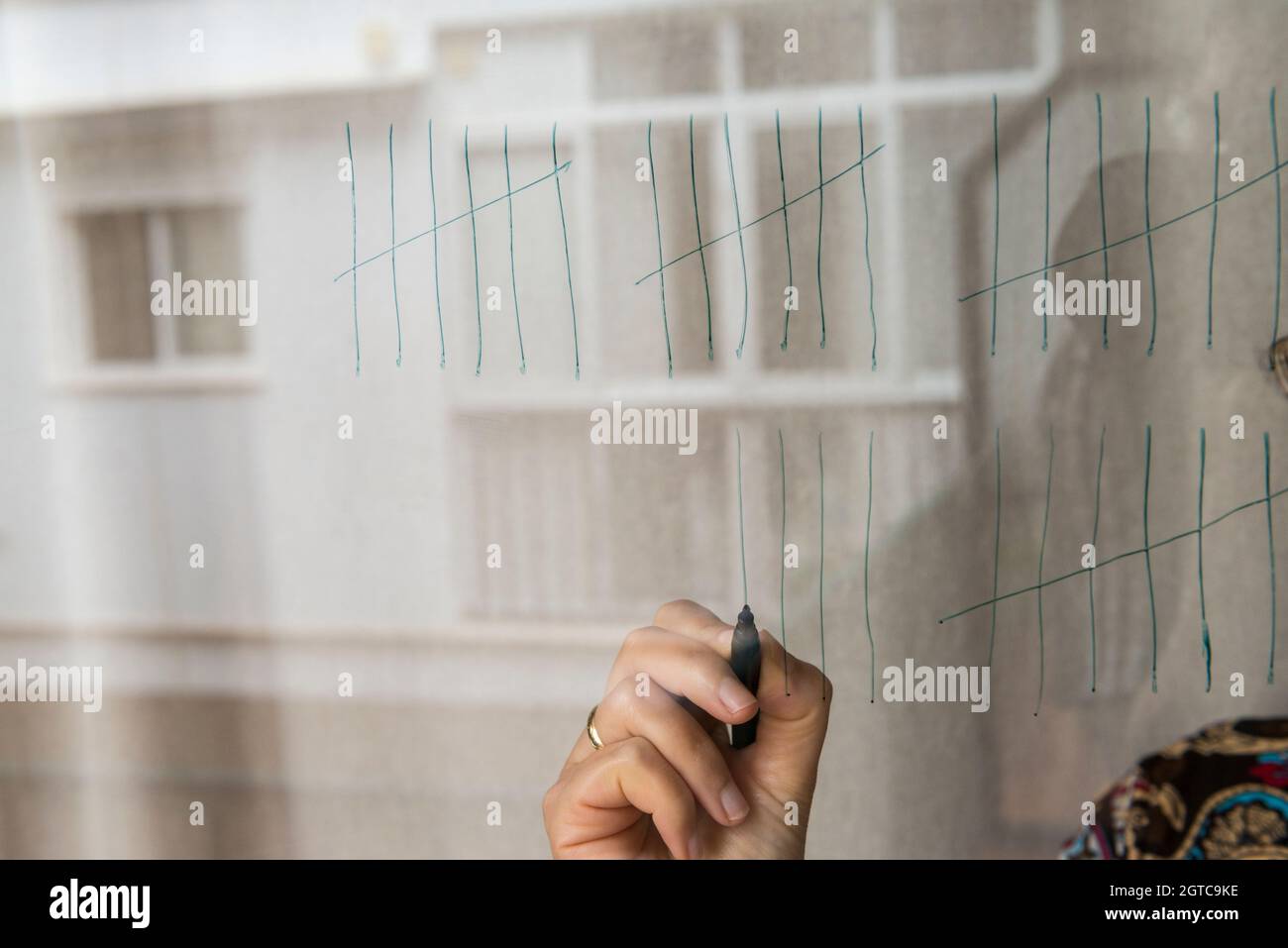 Hand marker material hi-res stock photography and images - Alamy