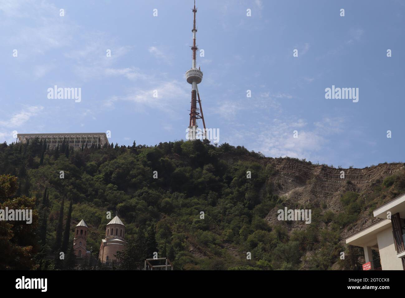 Tbilisi TV Tower Stock Photo - Alamy