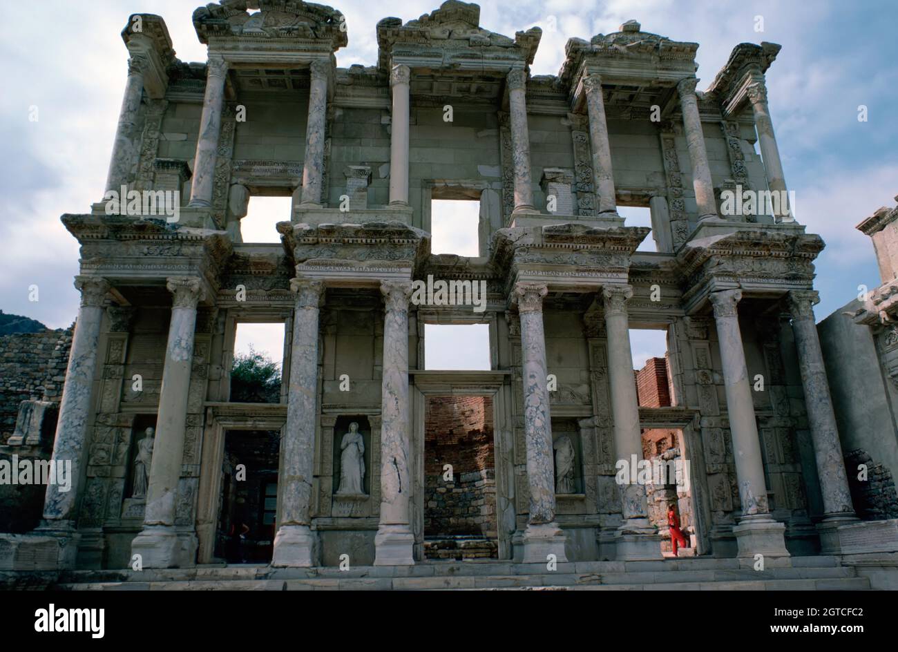 Sept 1986 - Antolia, Turkey - The Library of Celsus at Ephesus (Greek ...