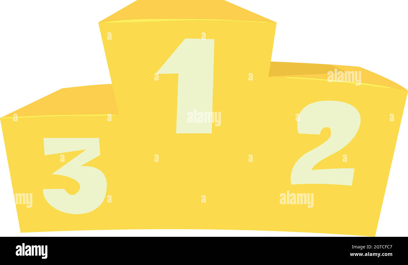 Podium icon, cartoon style Stock Vector Image & Art - Alamy