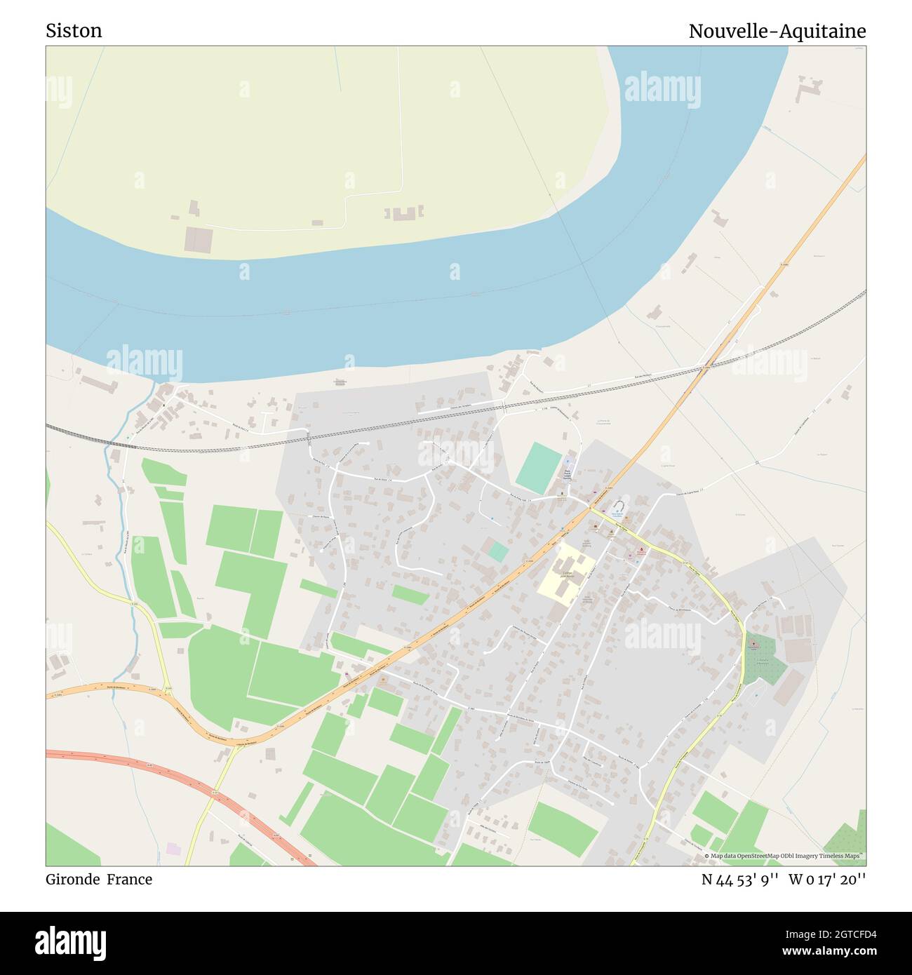 Siston, Gironde, France, Nouvelle-Aquitaine, N 44 53' 9'', W 0 17' 20 ...