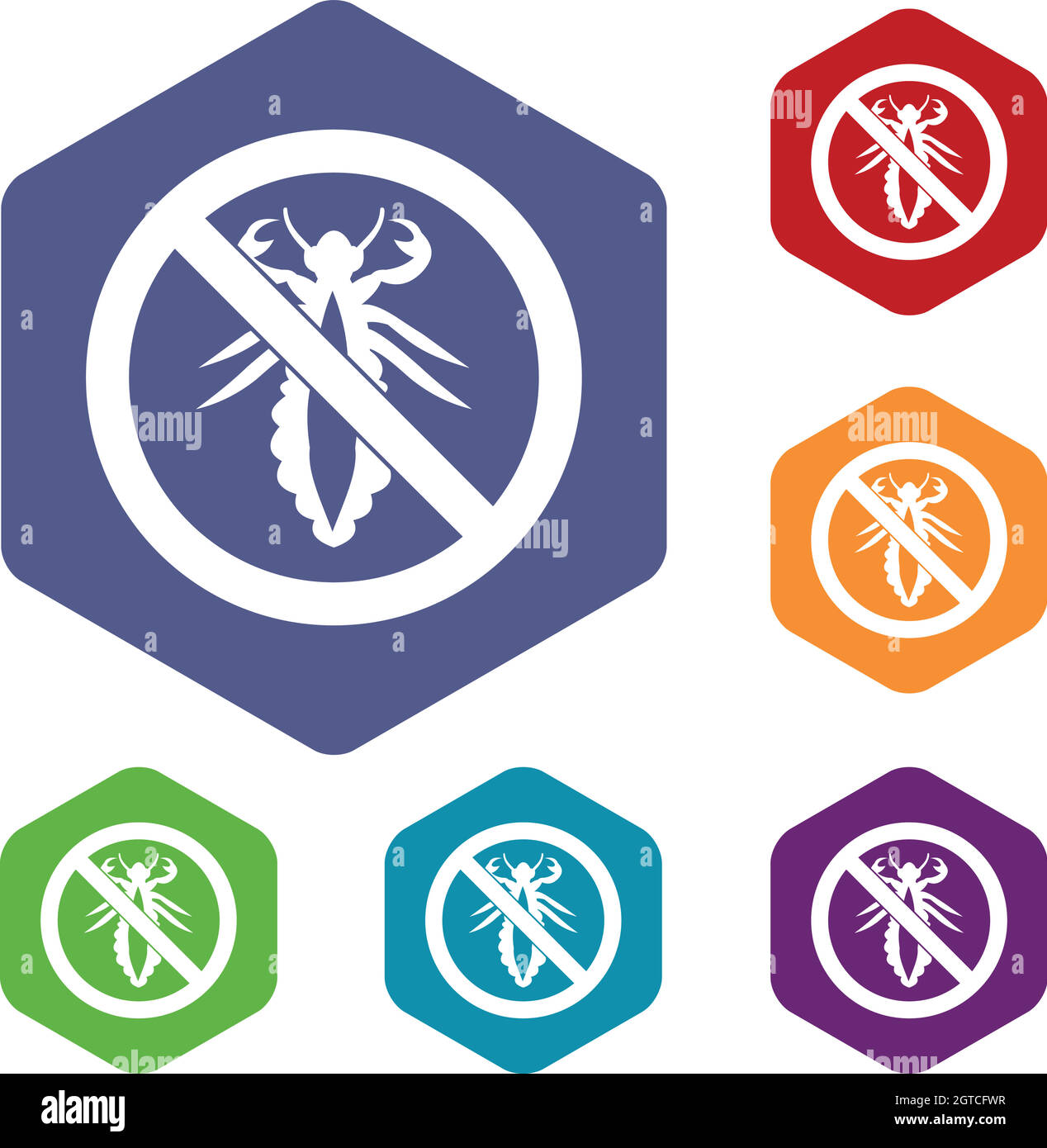 Pesticide sign Stock Vector Images - Alamy