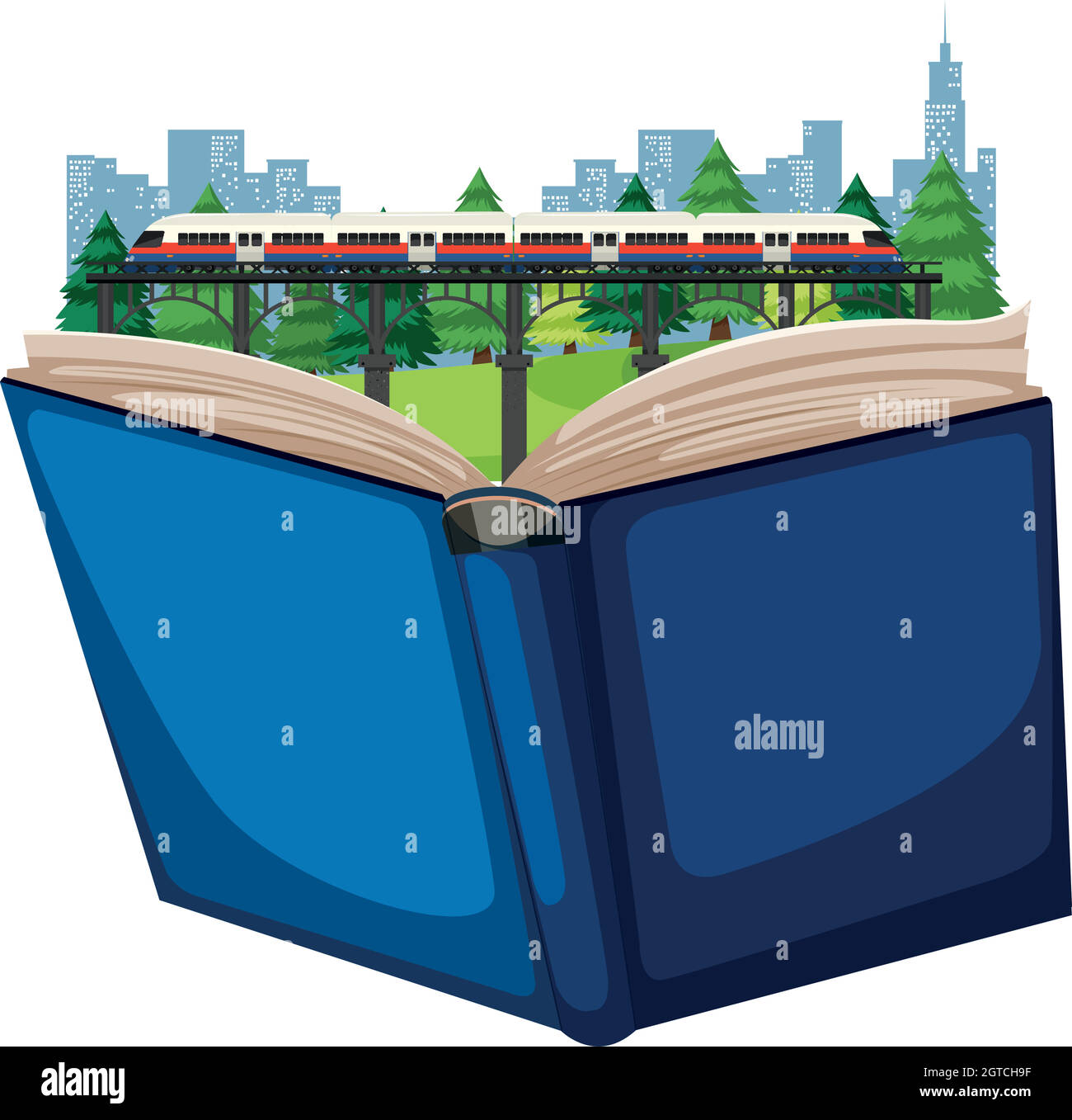 Rain tree Stock Vector Images - Alamy