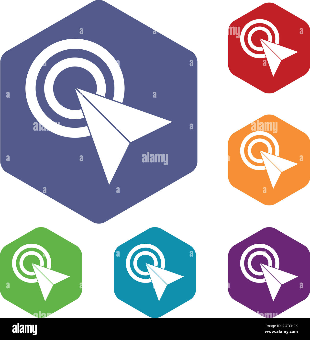 Click icons set Stock Vector Image & Art - Alamy