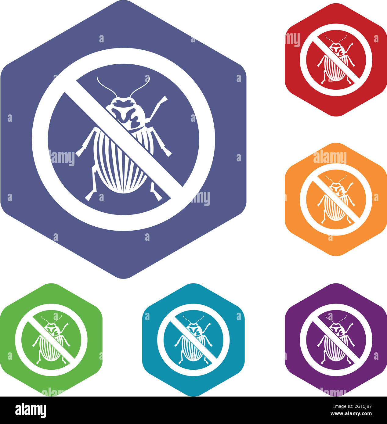 Potato insect Stock Vector Images - Alamy