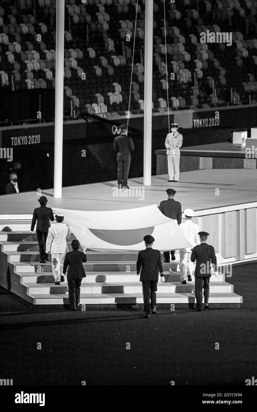 JULY 23rd, 2021 - TOKYO, JAPAN: A Welcome from the Host act during the ...