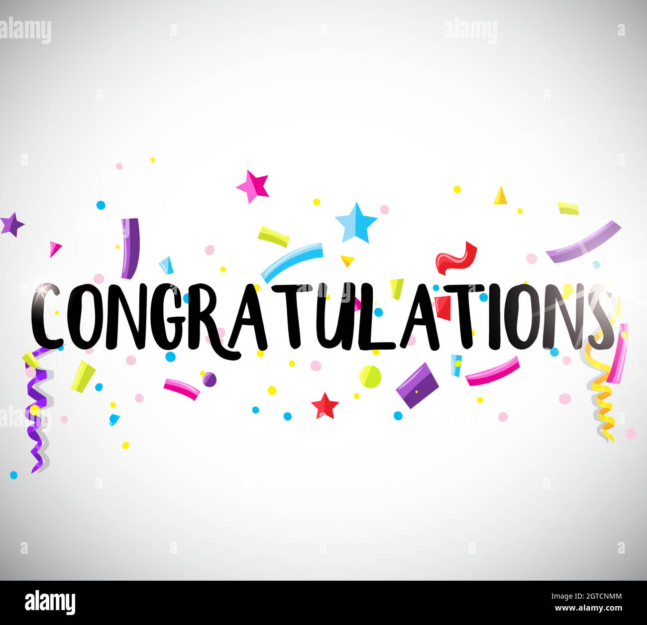 Congratulations template Stock Vector Images - Alamy