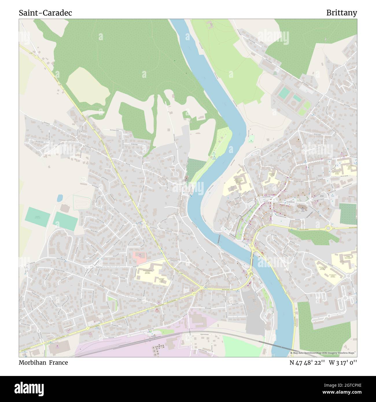 Saint-Caradec, Morbihan, France, Brittany, N 47 48' 22'', W 3 17' 0 ...