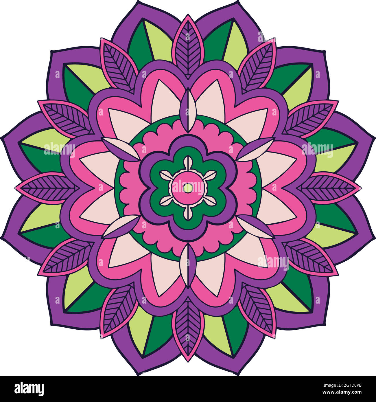Mandala patterns on isolated background Stock Vector Image & Art - Alamy