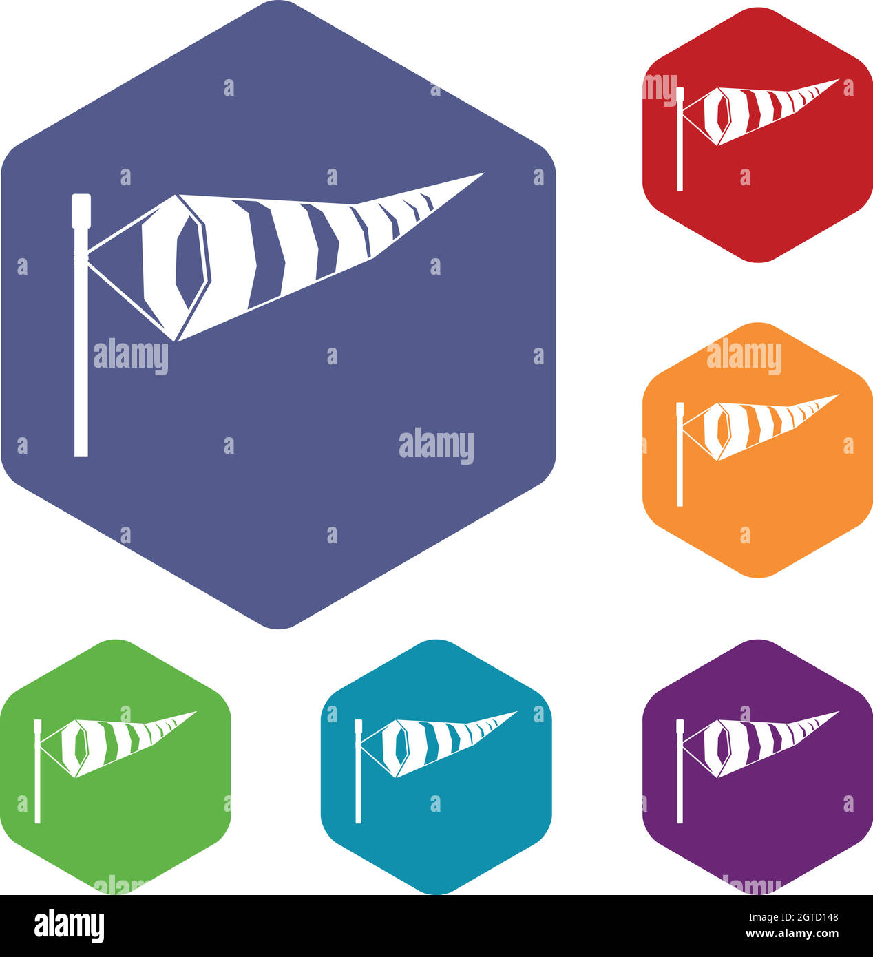 Wind Direction Indicator Vector