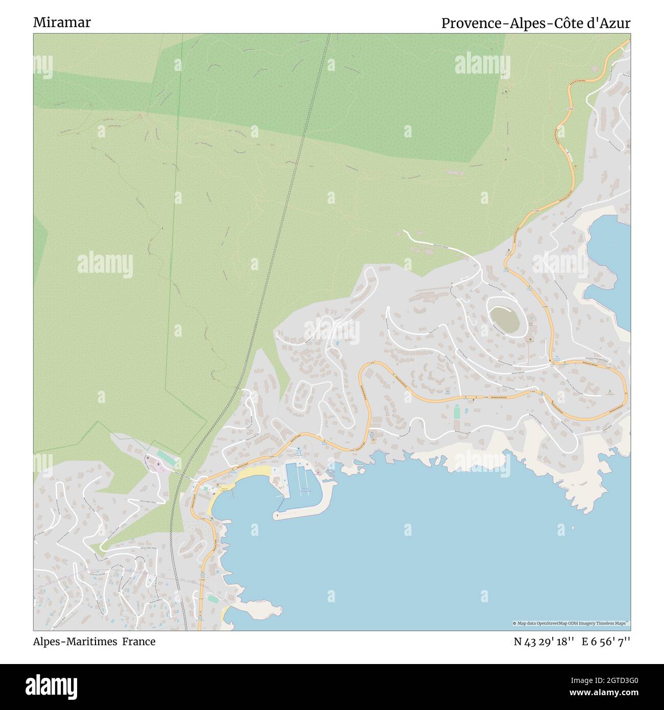 Map of miramar map of miramar hi-res stock photography and images - Alamy