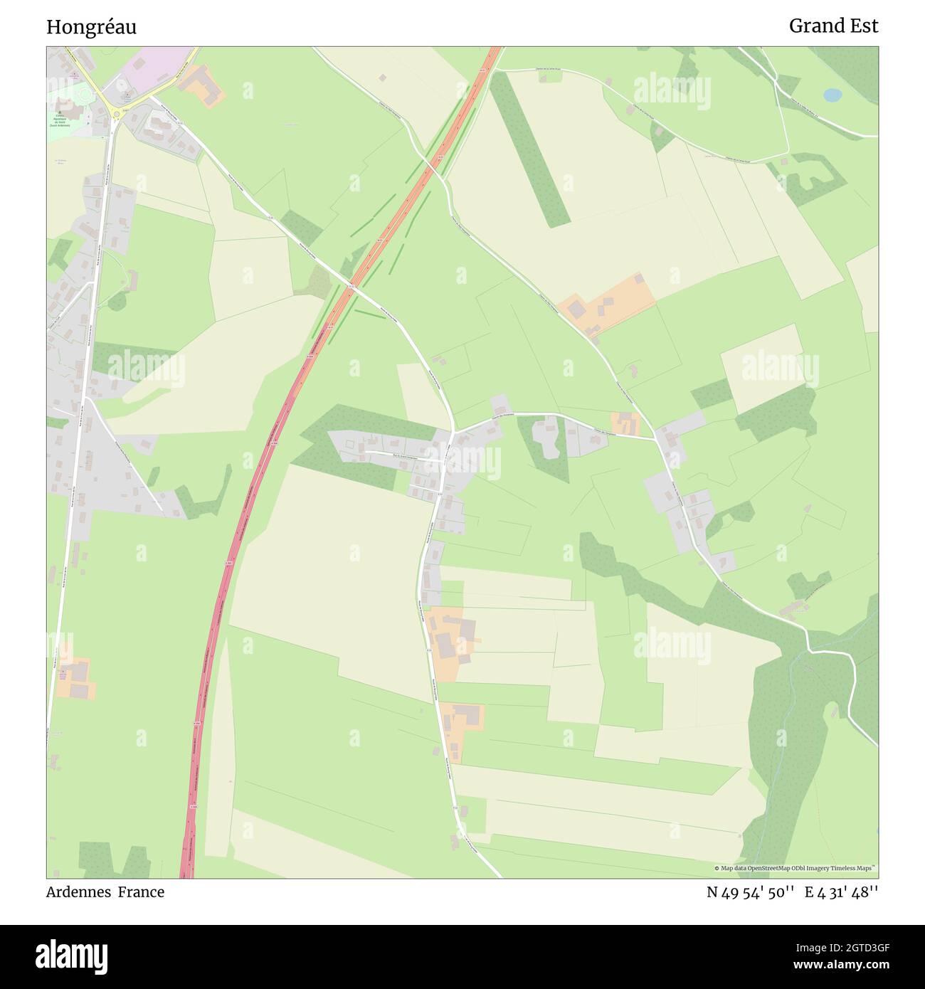 Ardennes map hi-res stock photography and images - Alamy