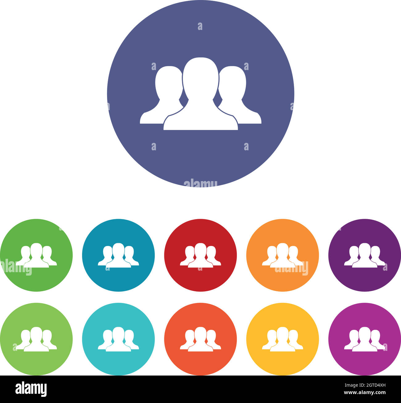 People together icons Stock Vector Images - Alamy