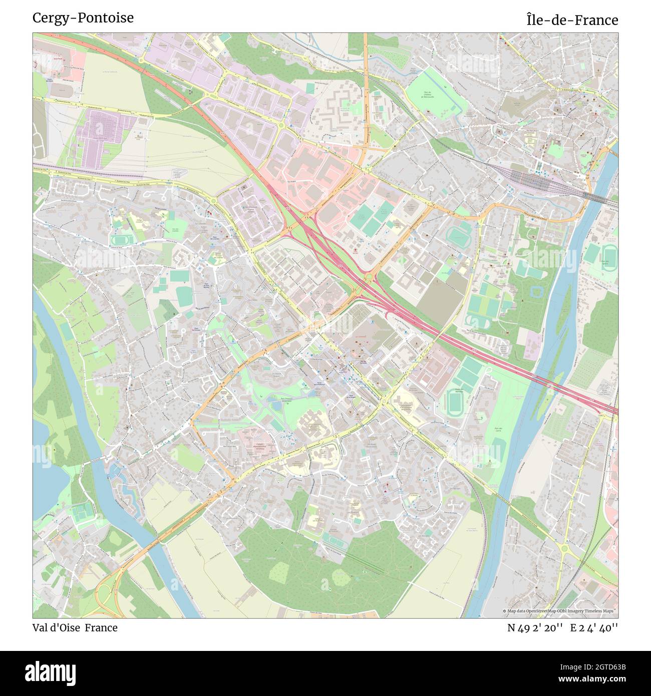 Cergy pontoise Cut Out Stock Images & Pictures - Alamy
