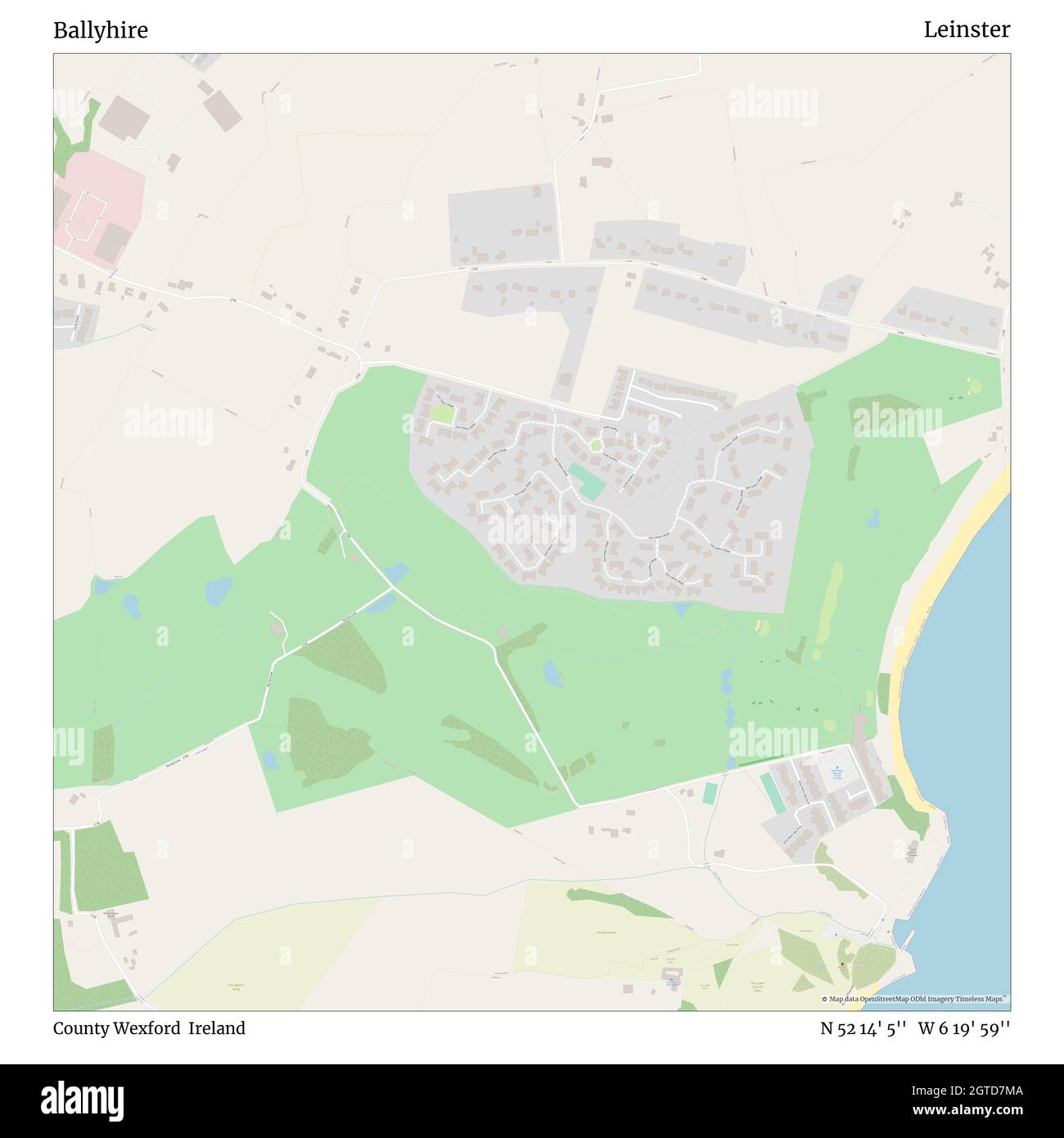 Ballyhire, County Wexford, Ireland, Leinster, N 52 14' 5'', W 6 19' 59 ...