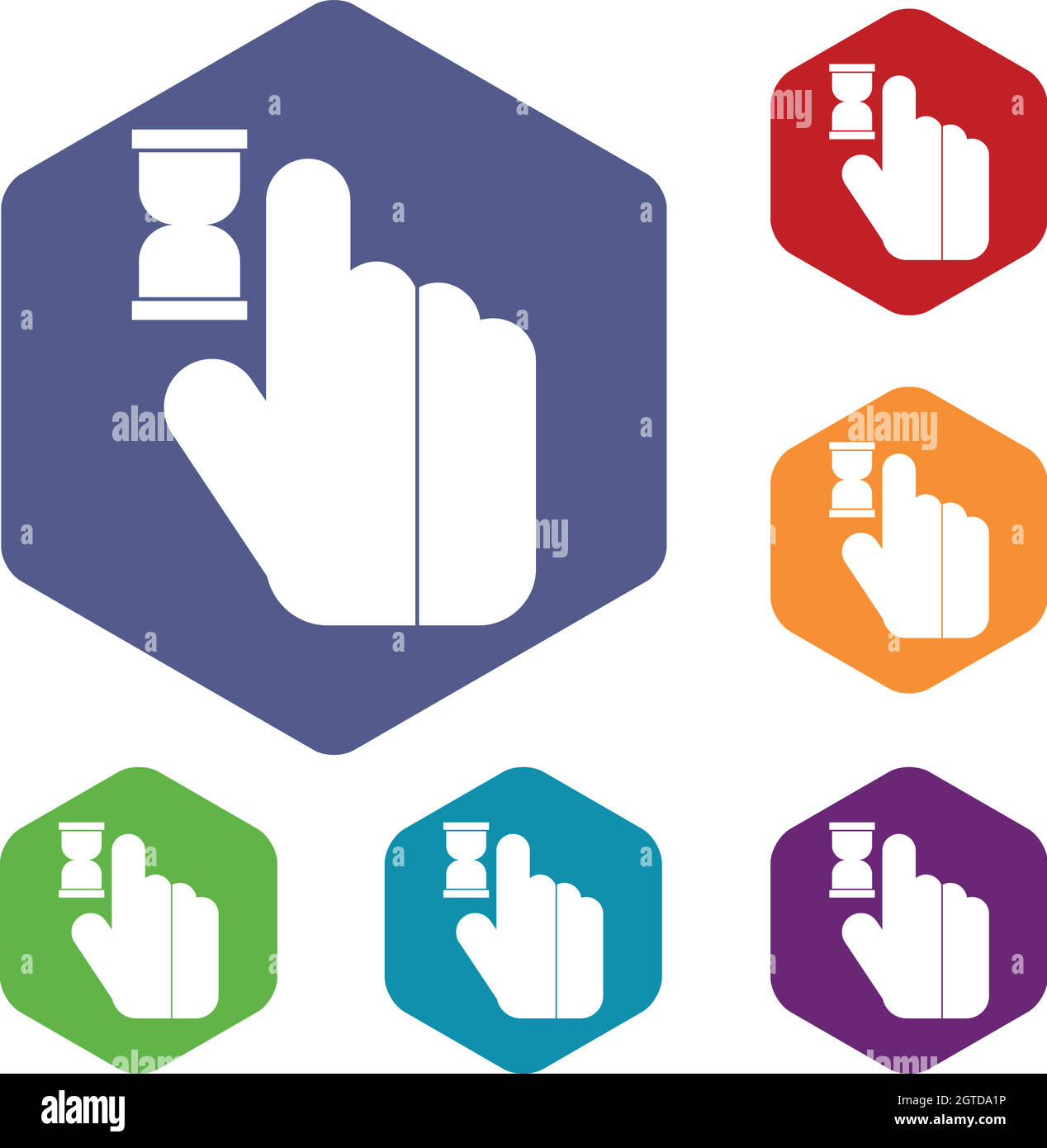 Click icons set Stock Vector Image & Art - Alamy