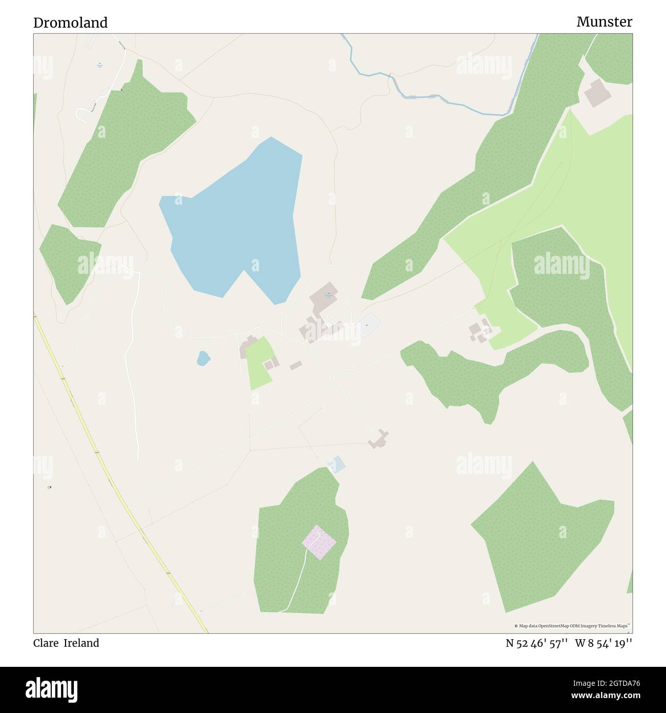 Dromoland map hi-res stock photography and images - Alamy