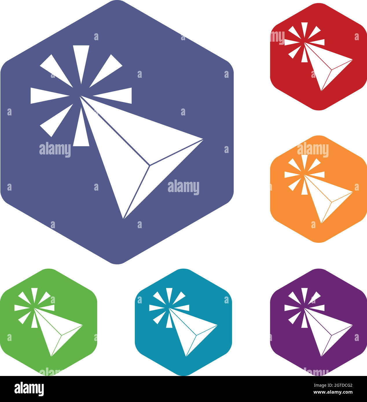 Click icons set Stock Vector Image & Art - Alamy