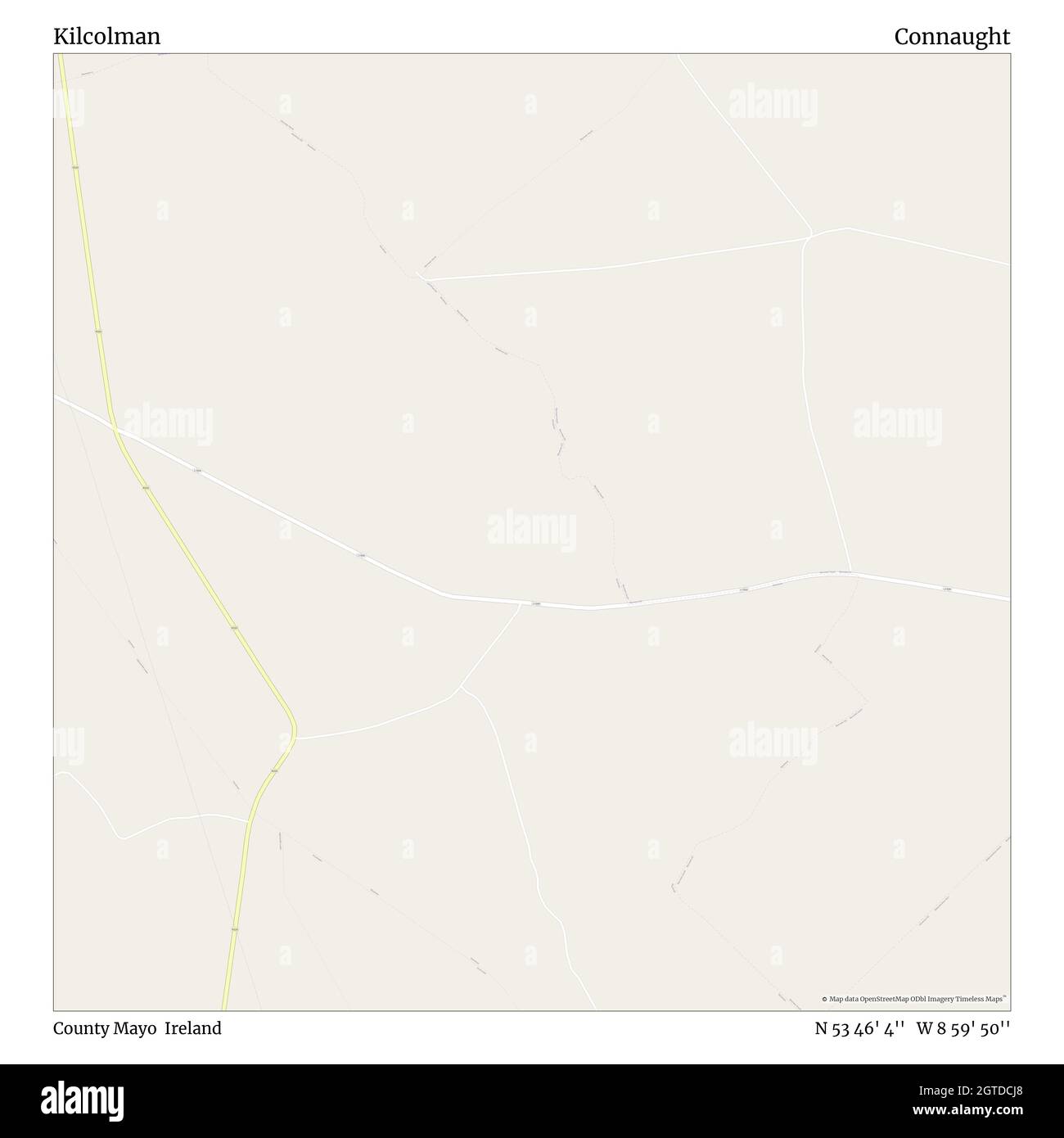 Kilcolman, County Mayo, Ireland, Connaught, N 53 46' 4'', W 8 59' 50 ...