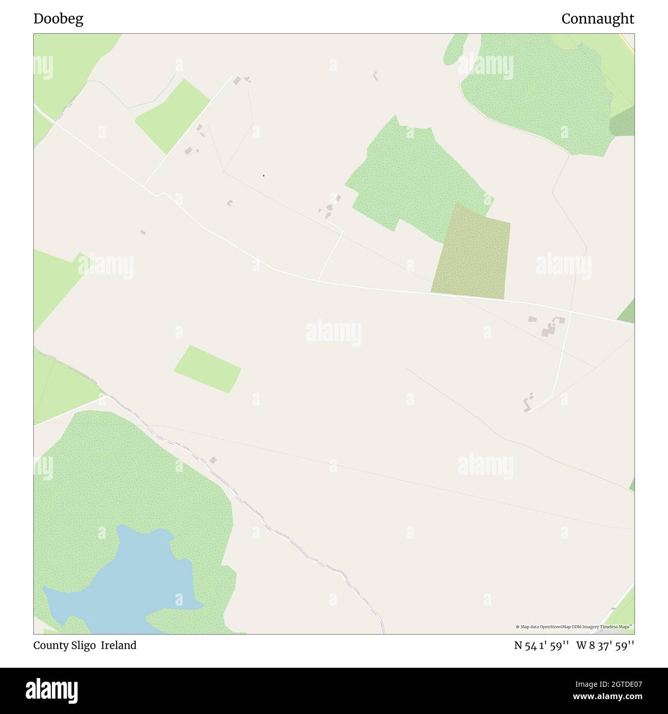 Doobeg, County Sligo, Ireland, Connaught, N 54 1' 59'', W 8 37' 59 ...