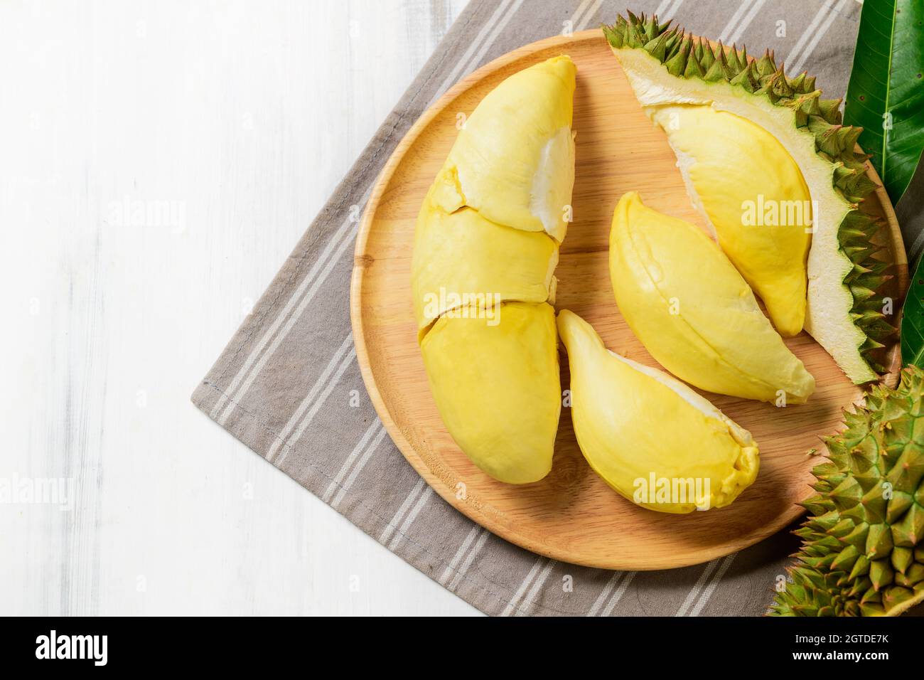 Cross section the fruit the durian hi-res stock photography and images ...