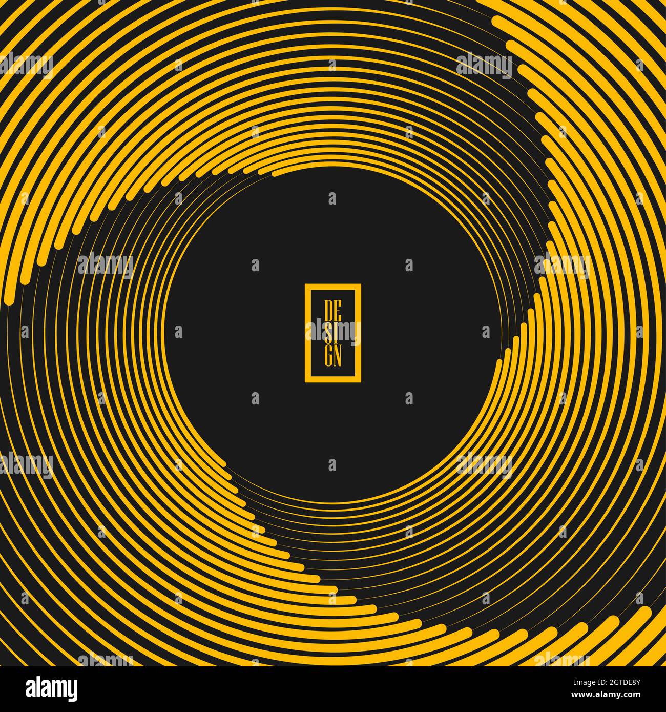 Yellow company sign logo Stock Vector Images - Alamy