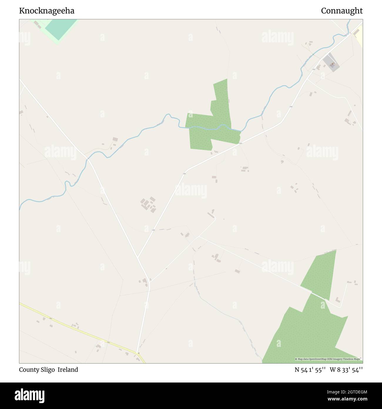 Knocknageeha, County Sligo, Ireland, Connaught, N 54 1' 55'', W 8 33 ...