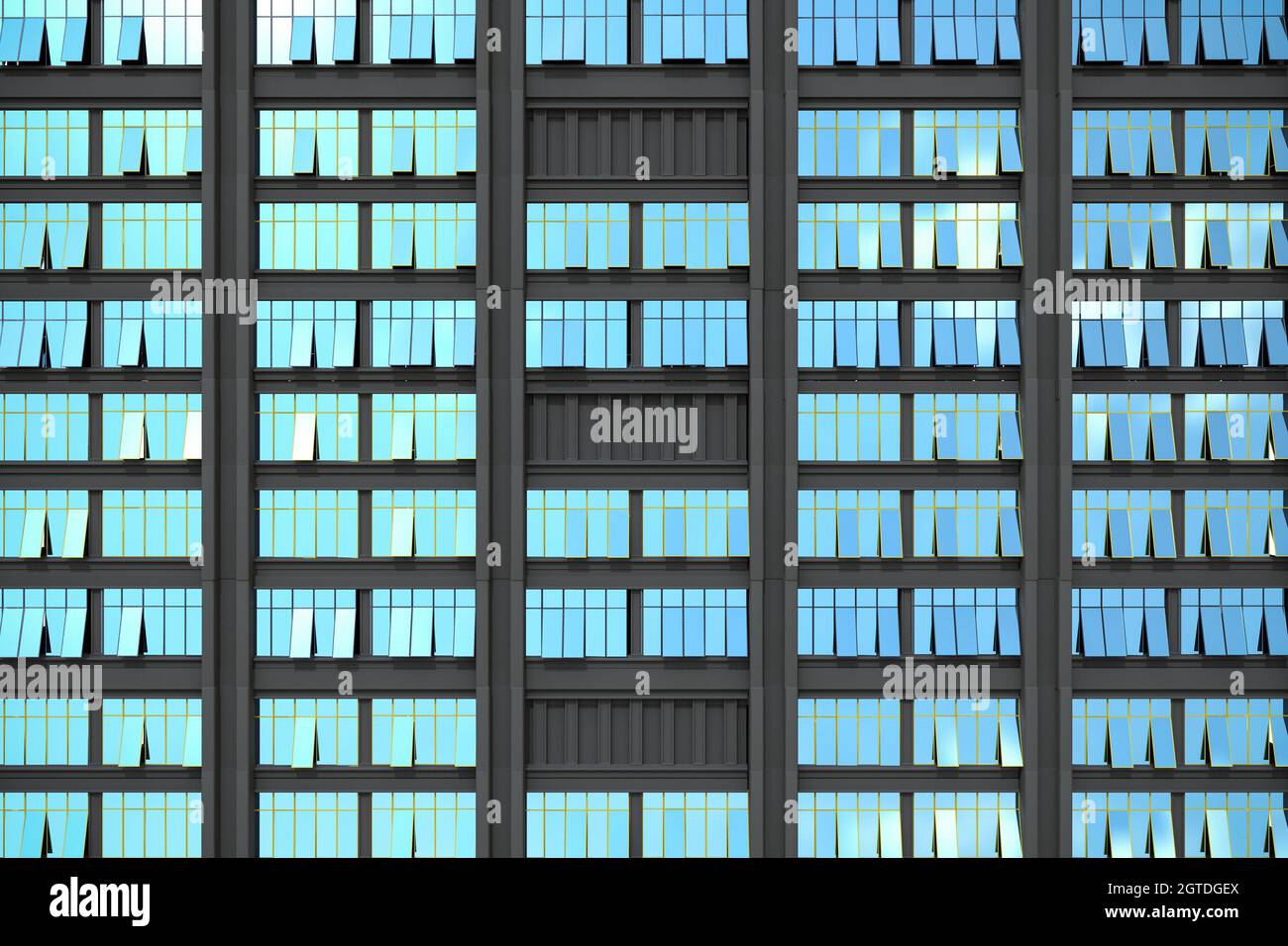 3d rendering high rise building exterior Stock Photo - Alamy