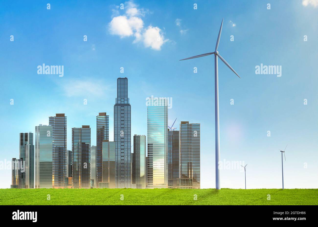 Urban wind turbine building hi-res stock photography and images - Alamy