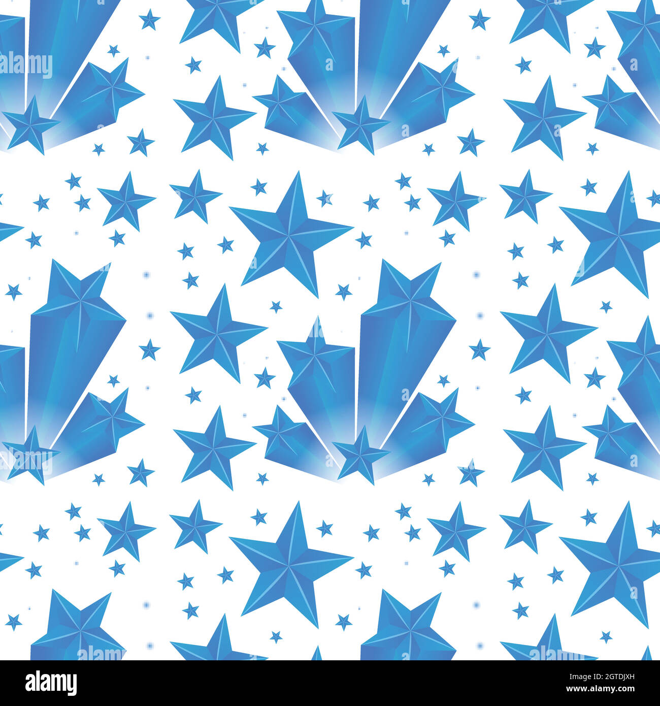 Light Blue Star Background