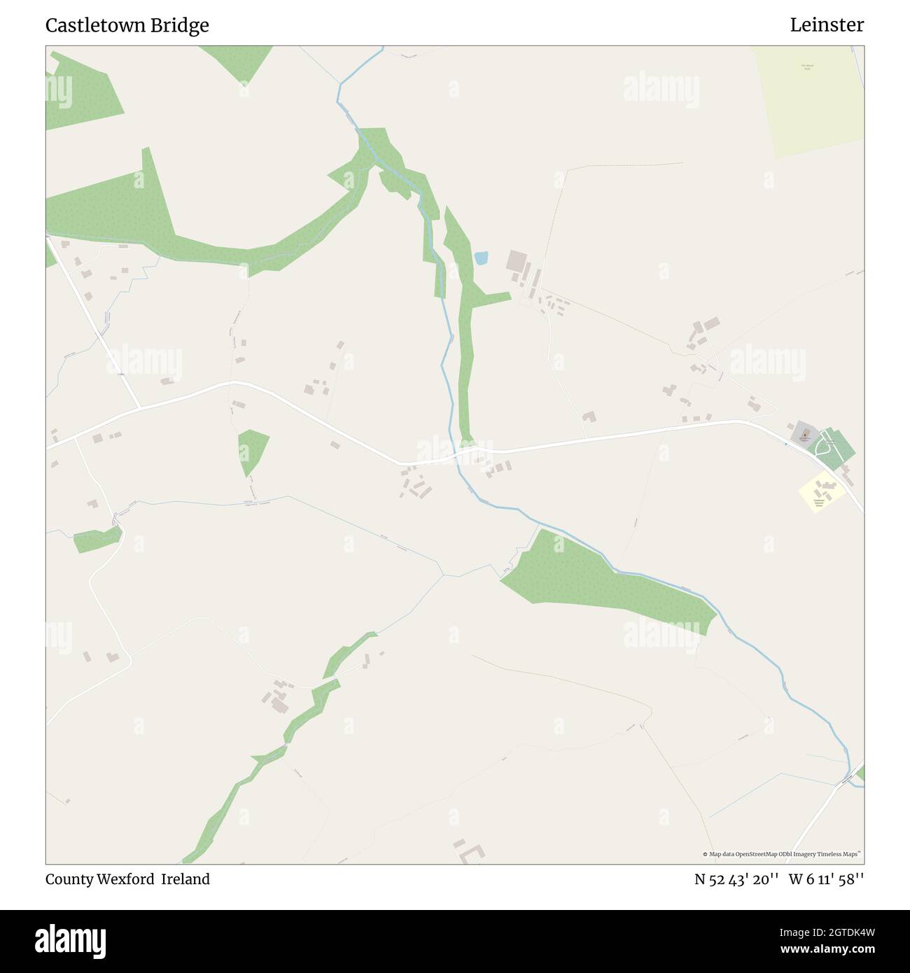 Map of castletown hi-res stock photography and images - Alamy