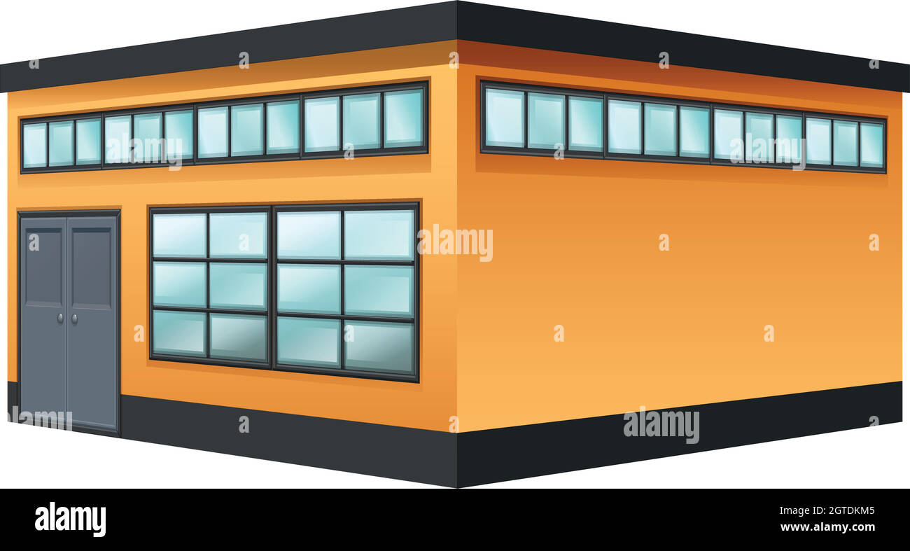 Window in yellow door Stock Vector Images - Alamy