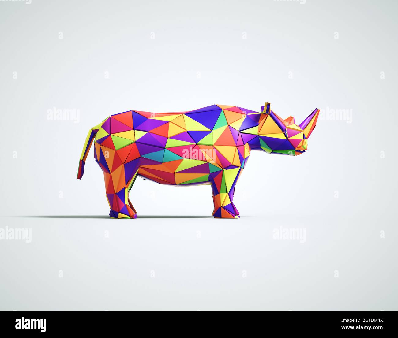 Rhinoceros 3d logo hi-res stock photography and images - Alamy