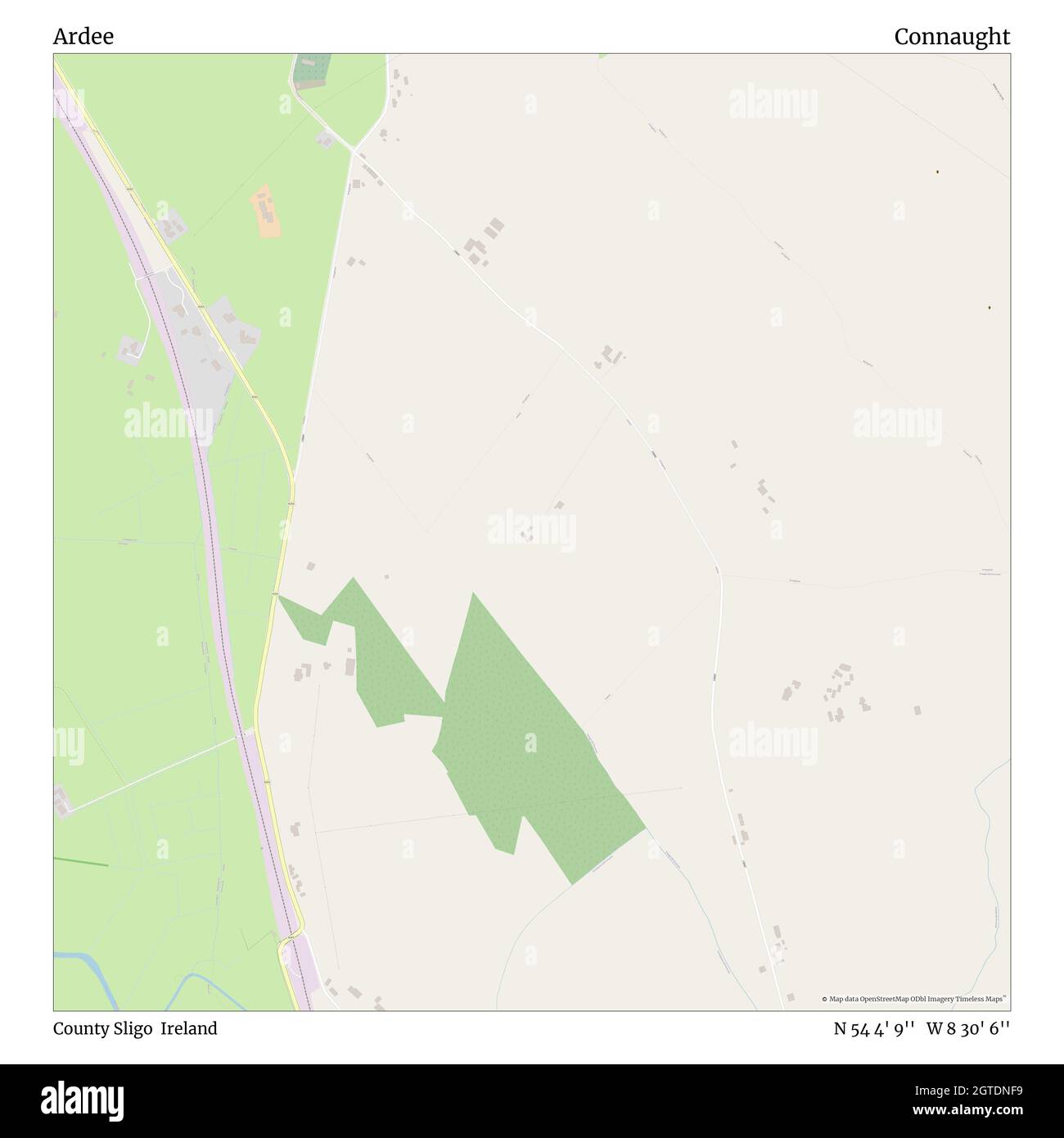 Map of ardee hi-res stock photography and images - Alamy