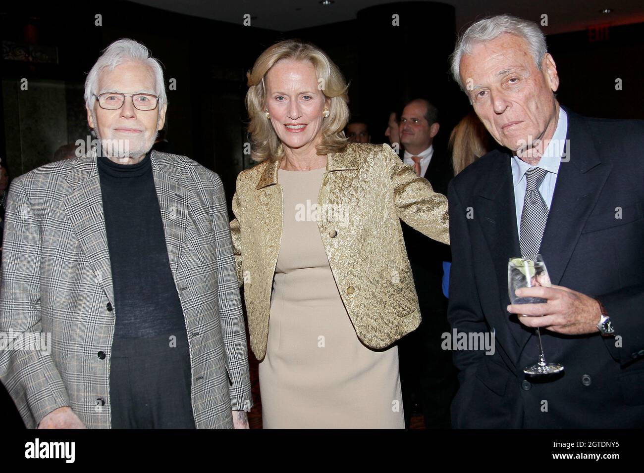 New York, NY, USA. 7 November, 2011. Frank D. Gilroy, Susan Burden ...
