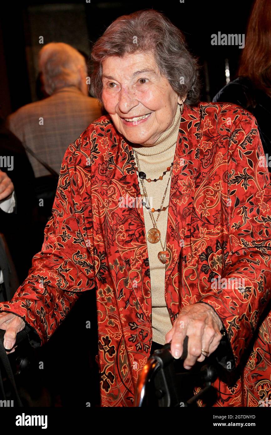 New York, NY, USA. 7 November, 2011. Rose Dobrof at the 40th ...