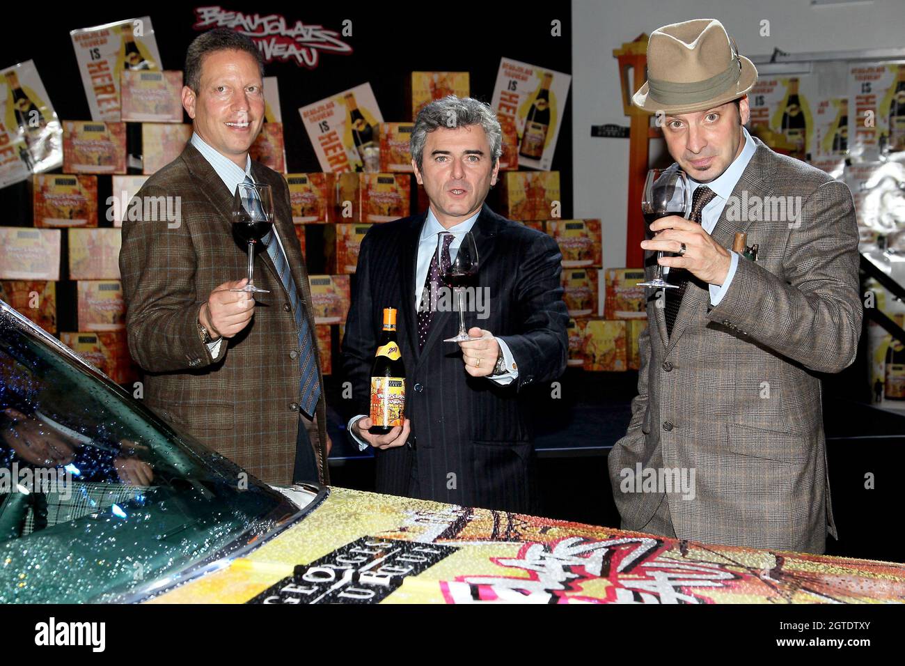 New York, NY, USA. 16 November, 2011. Peter Deutsch, Franck Duboeuf ...