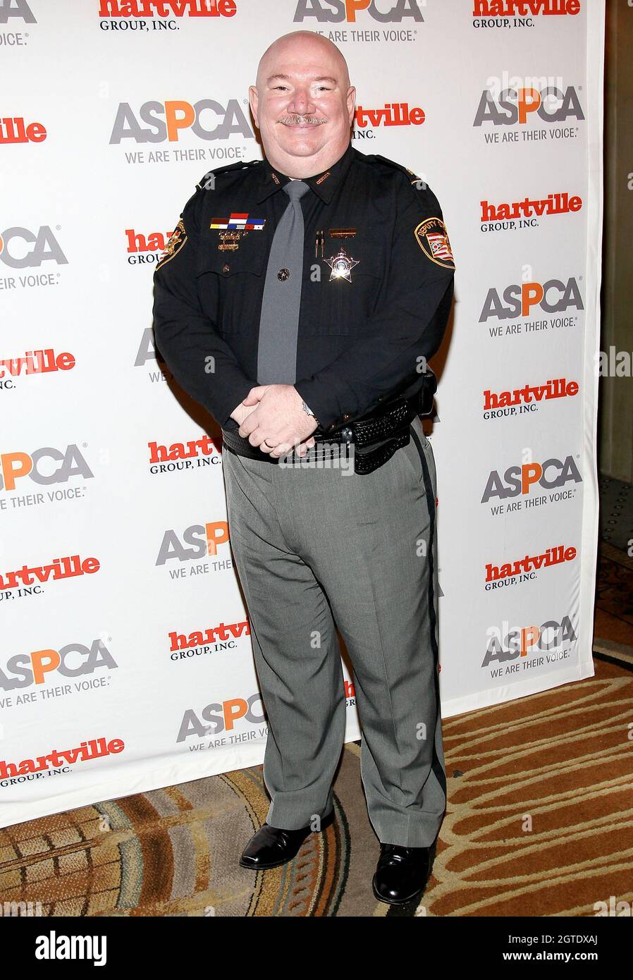 New York, NY, USA. 16 November, 2011. Sgt. David Hunt at the 2011 ASPCA ...