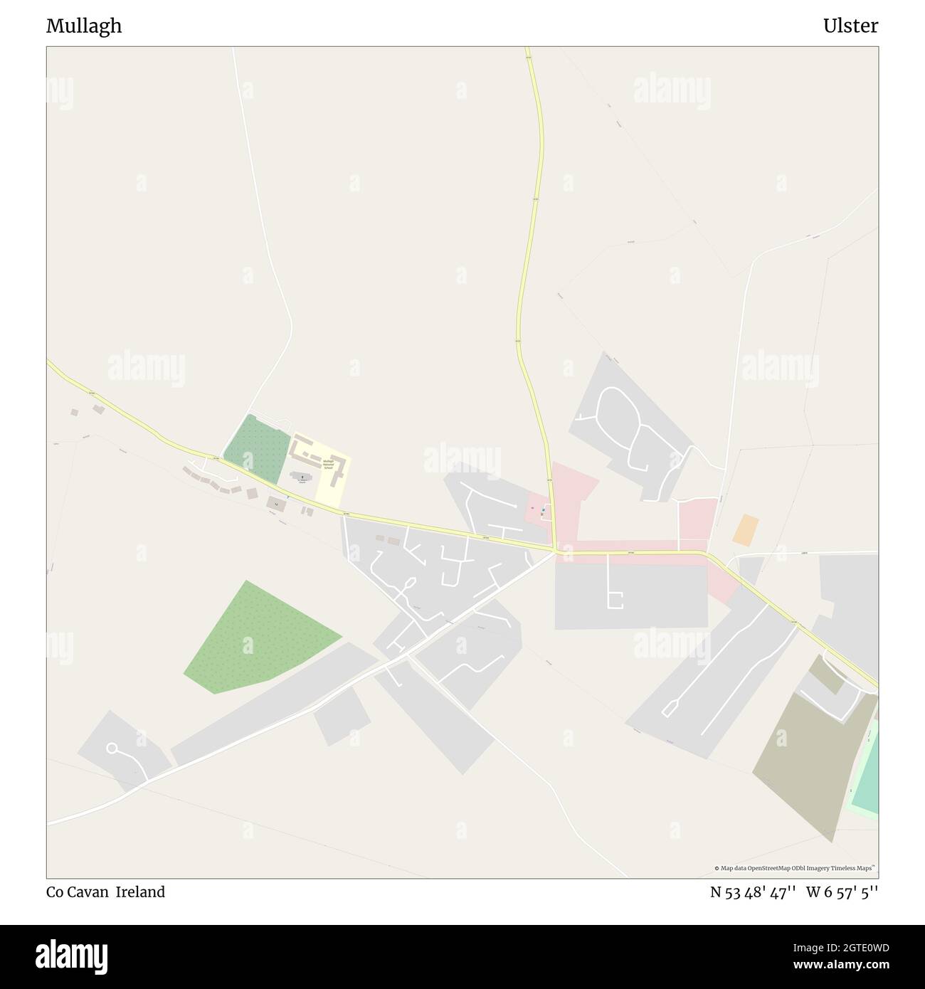 Mullagh, Co Cavan, Ireland, Ulster, N 53 48' 47'', W 6 57' 5'', map ...
