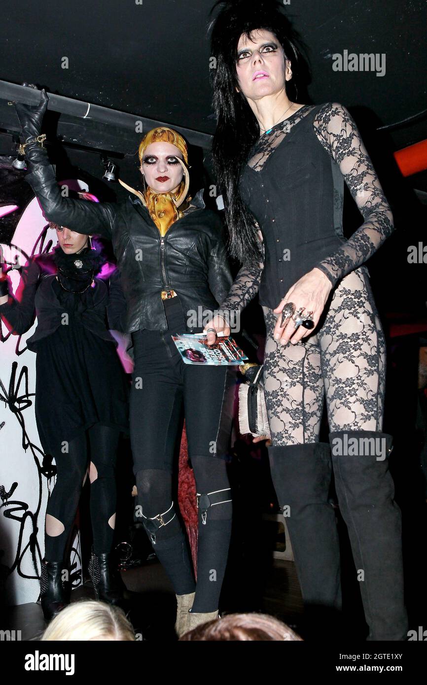 New York, NY, USA. 21 November, 2011. Johanna Constantine, (middle) at ...