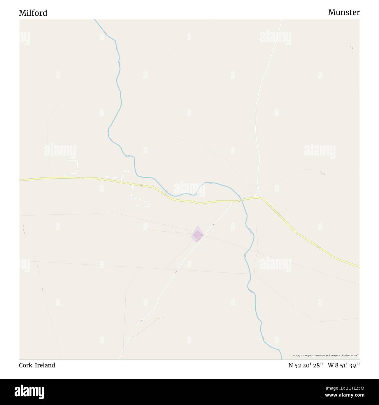 Map of milford hi-res stock photography and images - Alamy