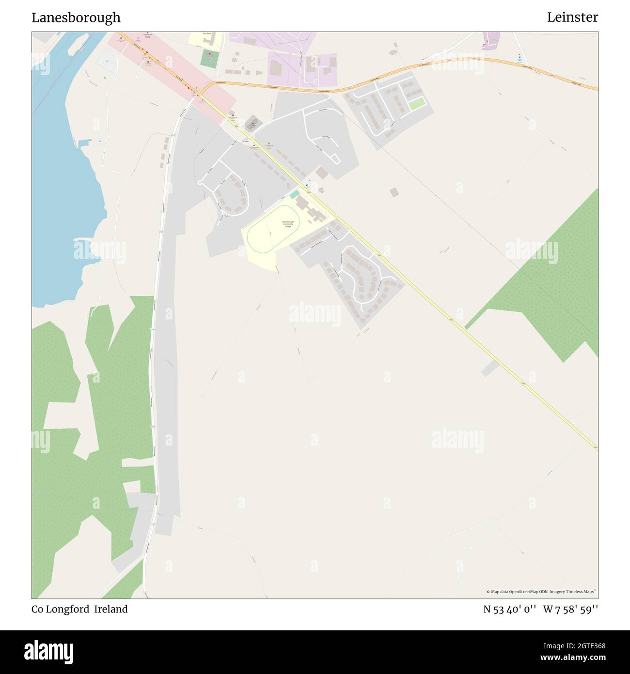 Map Of Longford High Resolution Stock Photography and Images - Alamy