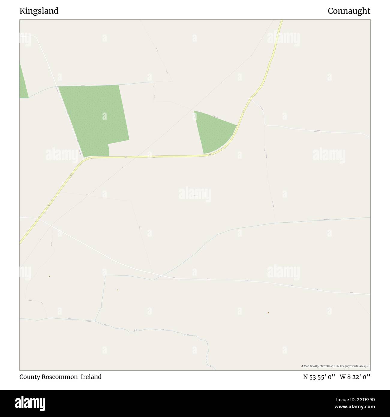 Kingsland map hi-res stock photography and images - Alamy