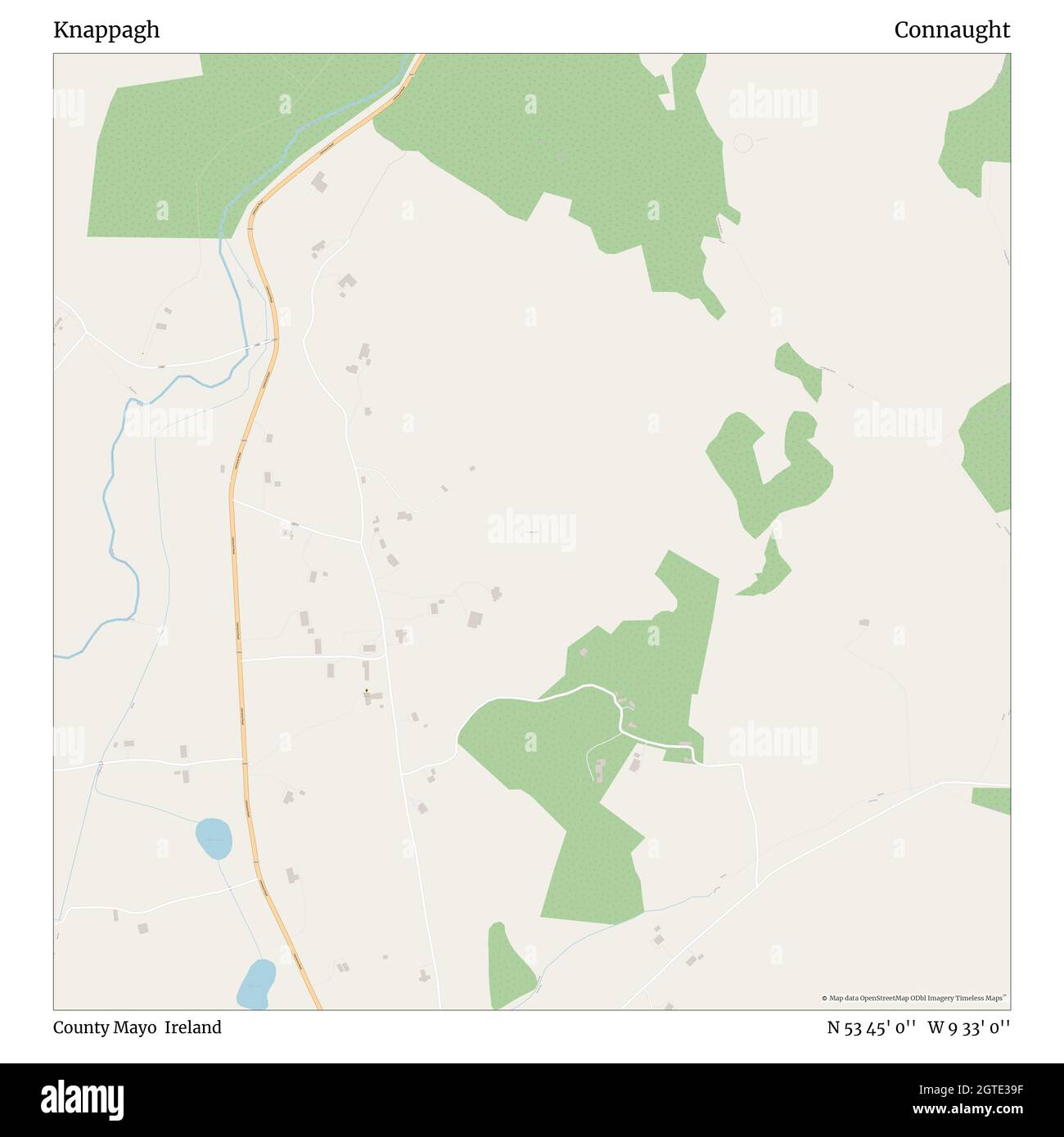 Knappagh, County Mayo, Ireland, Connaught, N 53 45' 0'', W 9 33' 0 ...