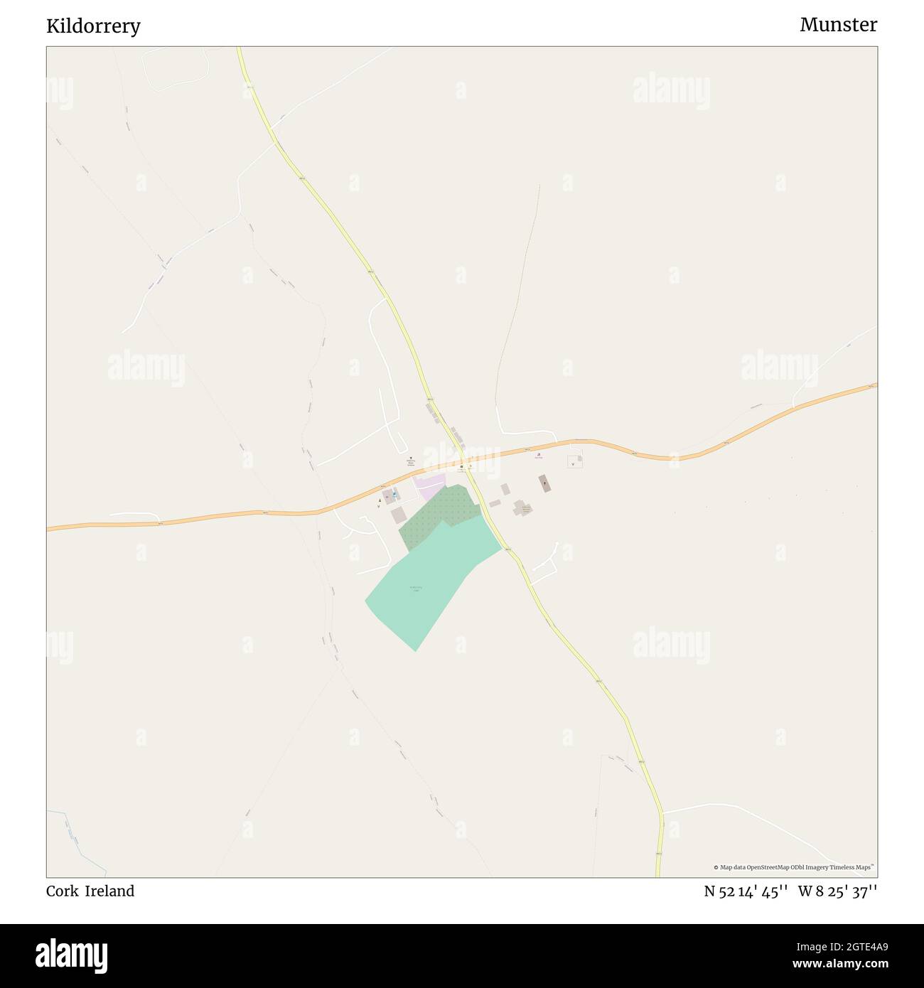 Kildorrery, Cork, Ireland, Munster, N 52 14' 45'', W 8 25' 37'', map ...