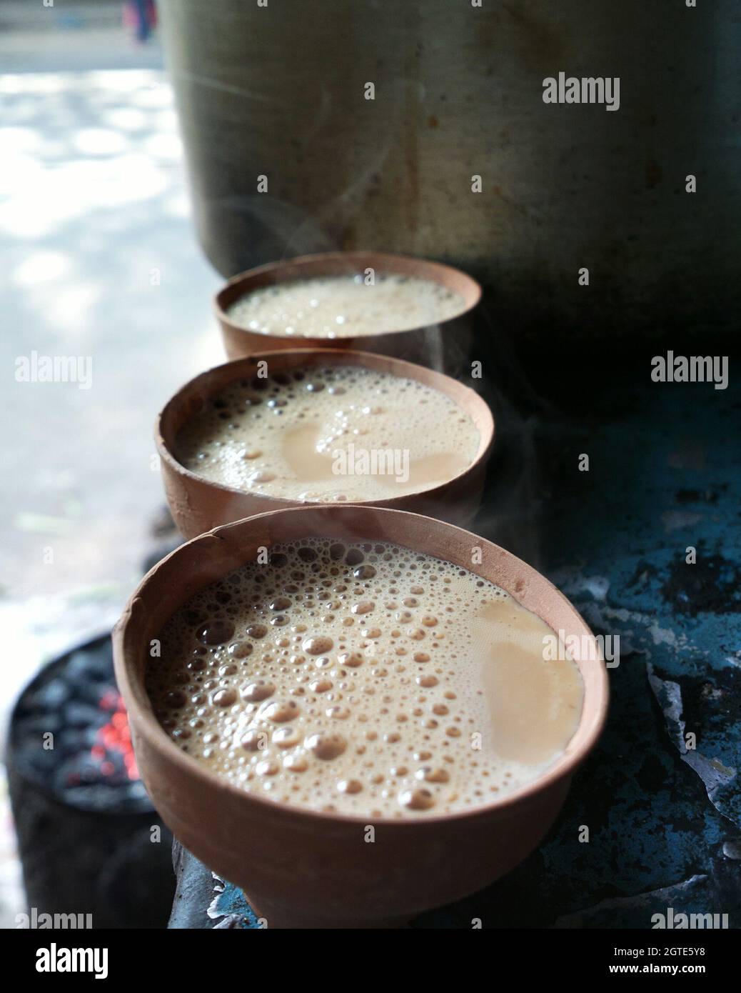 Indian street tea hi-res stock photography and images - Alamy