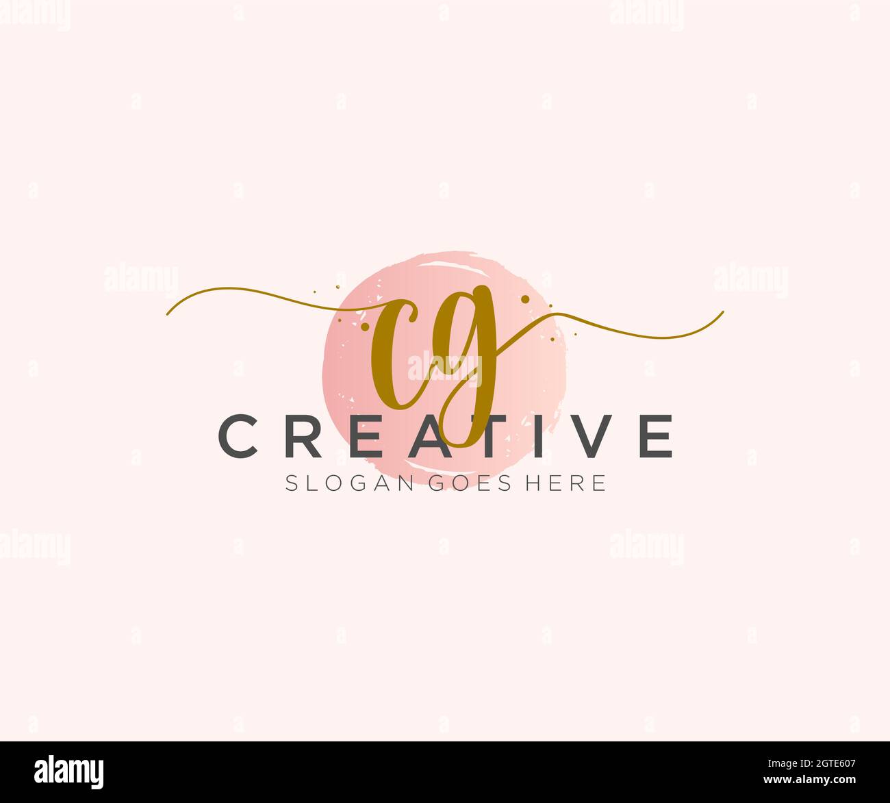 Cg logo handwriting hi-res stock photography and images - Alamy